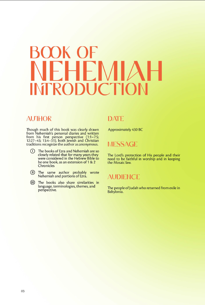 Book of Nehemiah: Study Guide | English (Digital Download) – CalvaryChurch